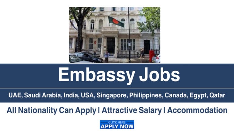 Embassy Job Vacancies - High Commission in Bangladesh